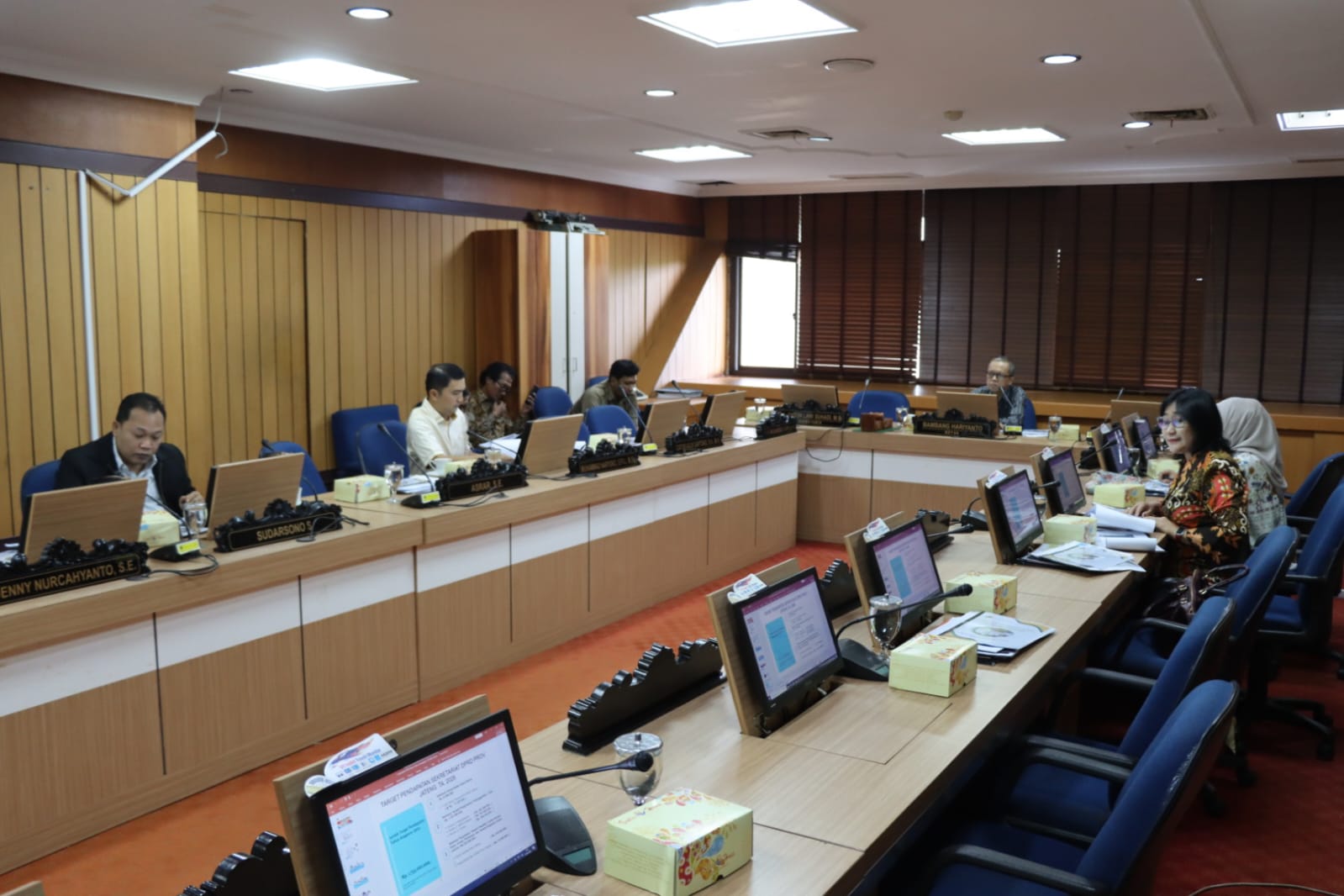 RAPAT KERJA: Disorot, Harga Sewa Ruang/ Lahan milik OPD – DPRD JATENG